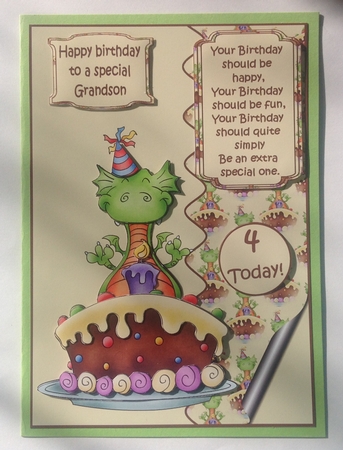 Denzil the Dragon - CUP386240_653 | Craftsuprint