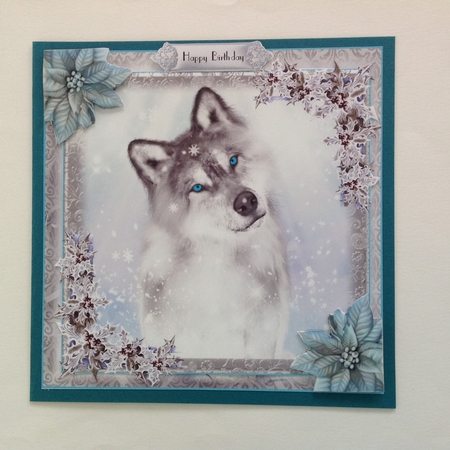 The Beautiful Wolf Card Front Kit - CUP651335_1483 | Craftsuprint