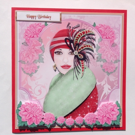 Flapper Lady Mini Kit - CUP659981_1812 | Craftsuprint