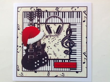 Christmas Music male card - Photo by Jenny Archer