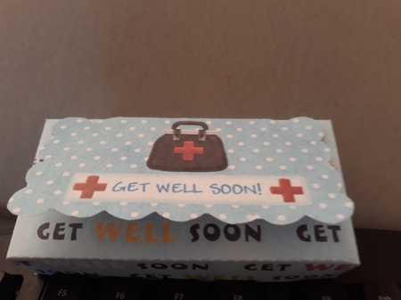 Get Well Tissue Box Cover - CUP582027_2153 | Craftsuprint