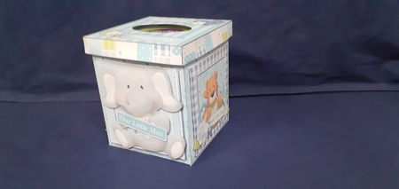 TISSUE BOX COVER - BABY BOY - CUP765736_2049 | Craftsuprint