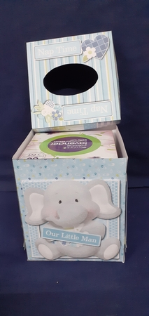 TISSUE BOX COVER - BABY BOY - CUP765736_2049 | Craftsuprint