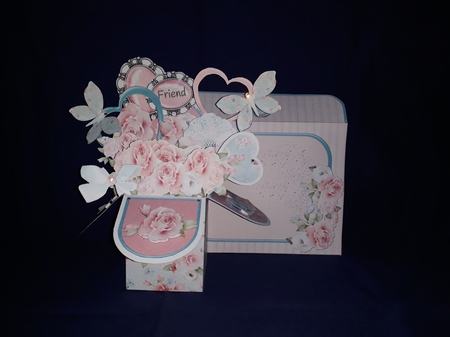 FOR HER MOTHERS DAY BIRTHDAY - 3D POP UP BOX CARD KIT - CUP968123_2049 ...