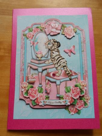 Cute Tiger Card Kit - CUP604092_1641 | Craftsuprint