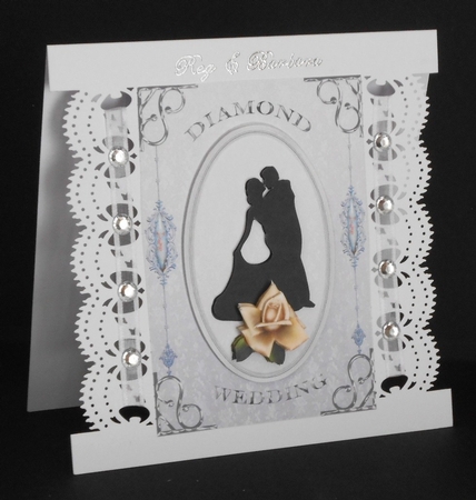 Dancing Couple Diamond Wedding - Photo by Joan Prince