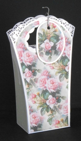 Gorgeous Vintage Pink Roses Backing Papers & Insert Panels - CUP466484 ...