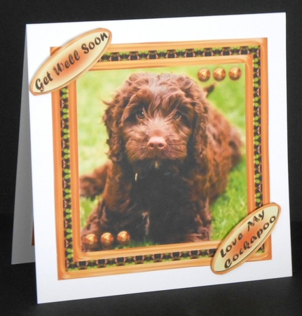JJ LOVE MY DOG COCKAPOO 8X8 - CUP797472_3406 | Craftsuprint