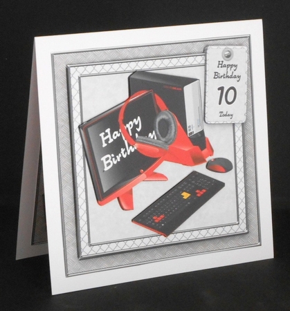 Gamer Age Card Mini Kit - CUP912071_72307 | Craftsuprint