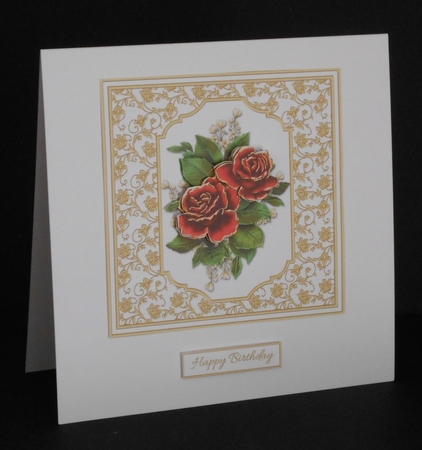 Lovely Red Roses Topper - CUP941549_74027 | Craftsuprint