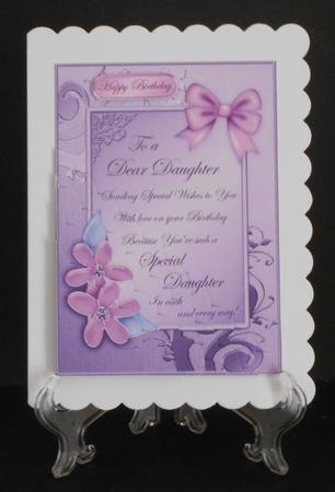 Metallic Birthday Greeting Quick Card Corner Side Stacker - CUP93444 ...