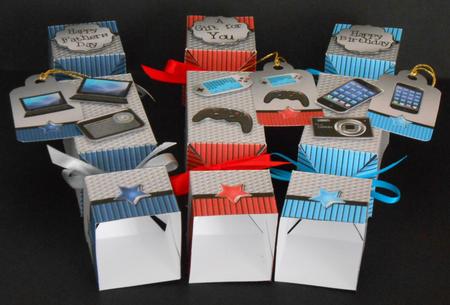 3D Gadgets N Gizmos Cracker Gift Favour Boxes - CUP596474_359 ...
