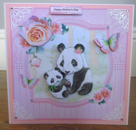 Mothers Day / Birthday - Pandas Mini Kit & Decoupage - CUP1091881_1894 ...