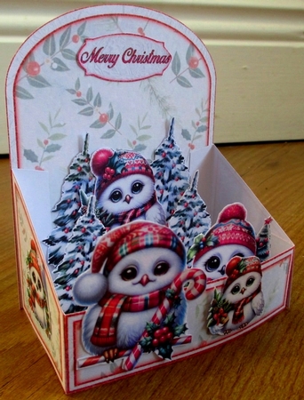 Cute Owls Box Card Mini Kit - CUP1353951_104105 | Craftsuprint