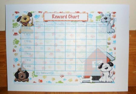 Perfect Puppies - Child's Reward Chart - Photo by Johanna Lambert