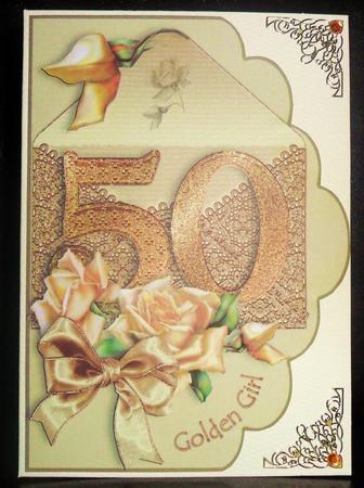 Golden Girl - 50th Birthday - CUP185625_351 | Craftsuprint