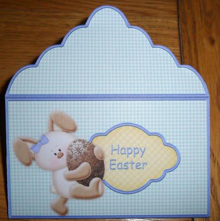 Easter Money Wallet Bunny & Chocolate Egg - CUP303063_68 | Craftsuprint
