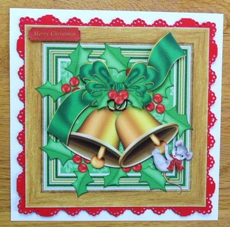 Christmas Bells and Mouse - CUP360113_566 | Craftsuprint