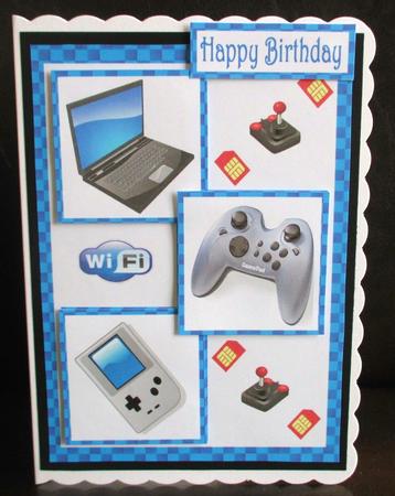 Computers and Gadgets (three Squares) - CUP223557_173 | Craftsuprint