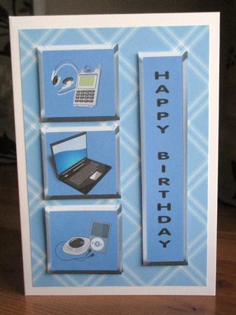Gadget / Laptop Card Front & Decoupage - CUP446507_1894 | Craftsuprint