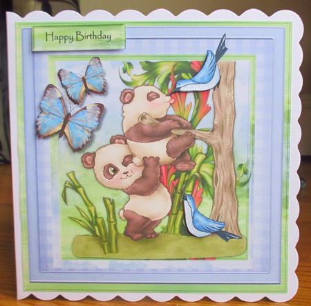 Teamwork Cute Pandas - CUP607444_936 | Craftsuprint