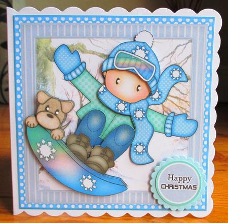 Andy on Snowboard Mini Kit - CUP638244_2053 | Craftsuprint