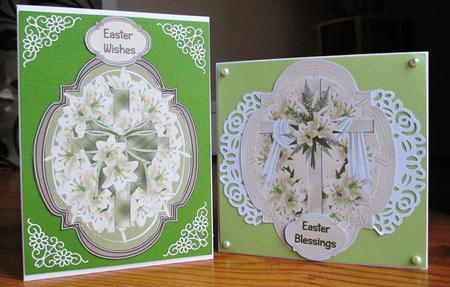 2x Easter Shaped Card Toppers - CUP385827_1483 | Craftsuprint