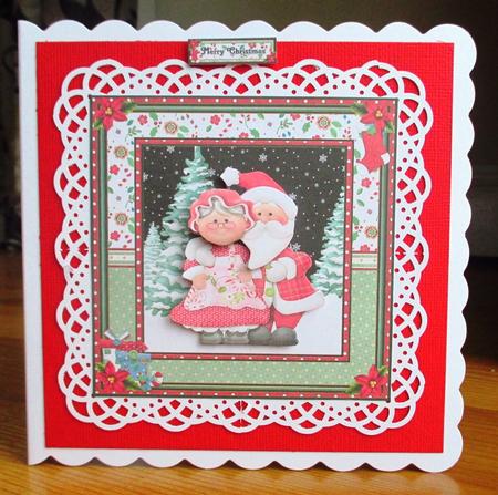 Santa's Christmas Snuggles Mini Kit - CUP658027_1056 | Craftsuprint