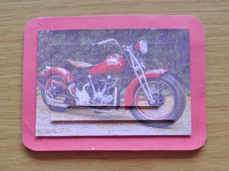 Vintage Motorcycle Pyramid - CUP93406_601 | Craftsuprint