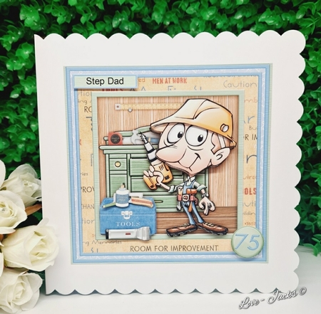 I Love My Power Tools 8x8 DIY Father's Day Birthday Mini Kit ...