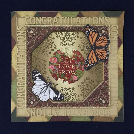 Sentiment Edge Card Folder 02 - Happy Birthday, Congratulations ...