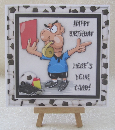 Football Red Card Mini Kit - CUP1037659_72307 | Craftsuprint