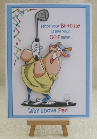 Jason and his golf game mini kit - CUP1038096_1209 | Craftsuprint