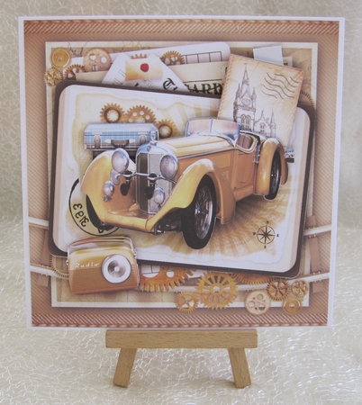 Male Card Travel Car Themed Mini Kit - CUP1051953_1641 | Craftsuprint
