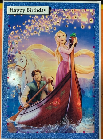 Tangled 2 A5 Quick Card - CUP803259_82225 | Craftsuprint