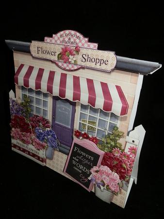 Flower Shop Shaped Card & Decoupage Kit - CUP555466_68 | Craftsuprint