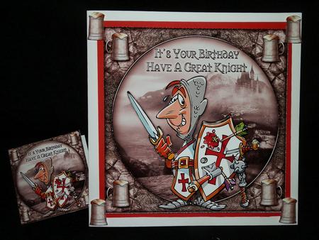 Have a Great Knight - CUP577330_1443 | Craftsuprint