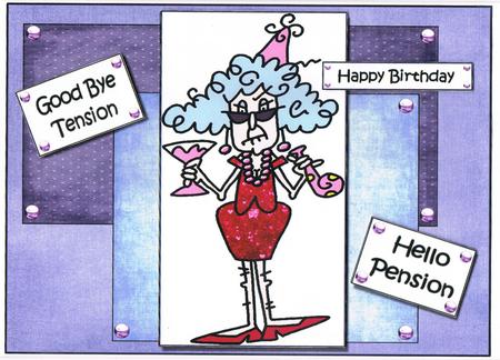 Stella Says Goodbye Tension Quick Card - CUP216915_1209 | Craftsuprint