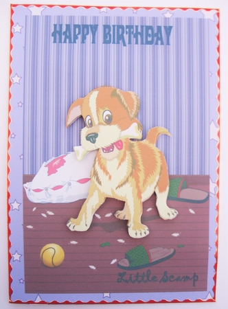 Little Scamp , Happy Birthday - CUP725856_3369 | Craftsuprint