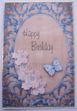 Metalic frame Birthday - CUP726414_3369 | Craftsuprint