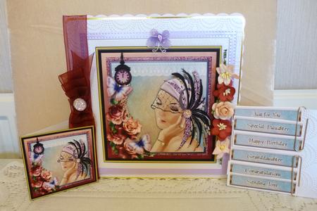 Stunning Flapper Lady No 6 Mini Kit - CUP664555_1812 | Craftsuprint