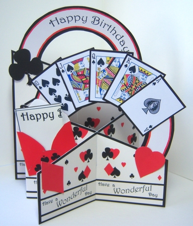 Playing Cards Cascade Deluxe - CUP195842_173 | Craftsuprint