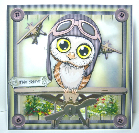 Learning To Fly Card Front Kit - CUP812844_1483 | Craftsuprint