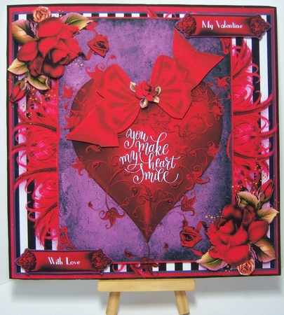 Love Heart Card Front Kit - CUP842622_1483 | Craftsuprint
