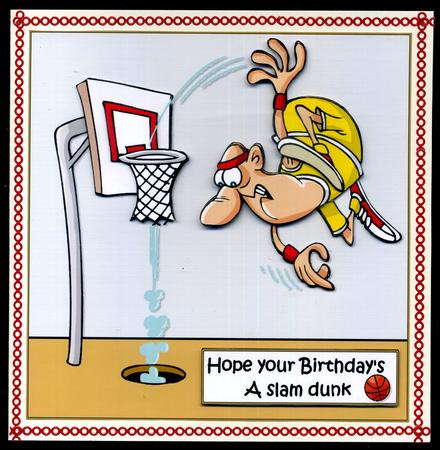 Slam Dunk Birthday - CUP512877_1209 | Craftsuprint
