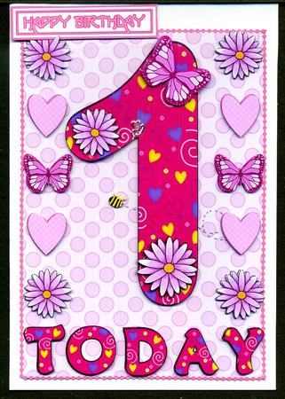 One Today Girl Butterflies and Flowers A5 Decoupage - CUP531044_1028 ...