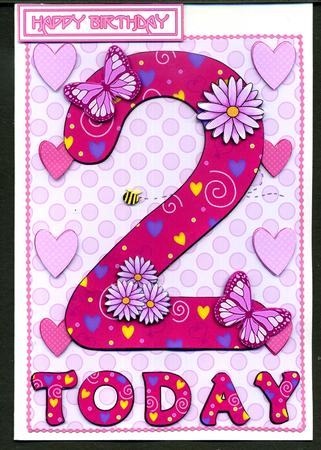 Two Today Girl Butterflies and Flowers A5 Decoupage - CUP531544_1028 ...