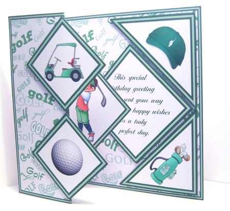 Fold Back Pop-up - Golf - CUP580714_173 | Craftsuprint