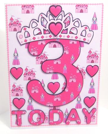 Three Today Princess A5 - CUP597683_1028 | Craftsuprint