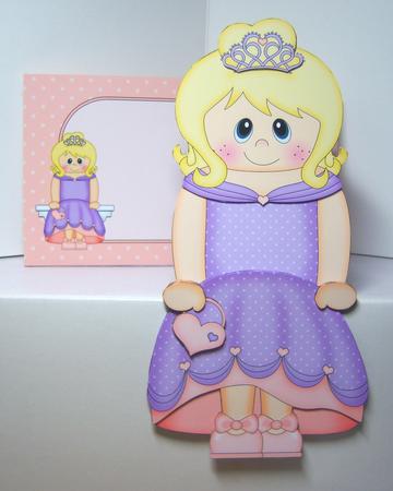 3D on the Shelf Card Kit - Princess Flo - CUP604267_359 | Craftsuprint